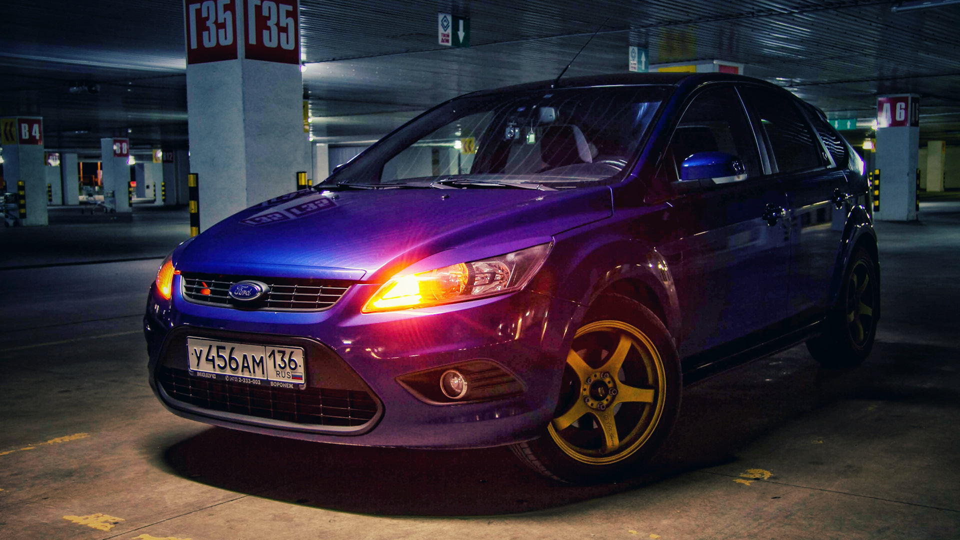 Ford Focus Hatchback II 1.8 бензиновый 2008 | Night_Rider на DRIVE2