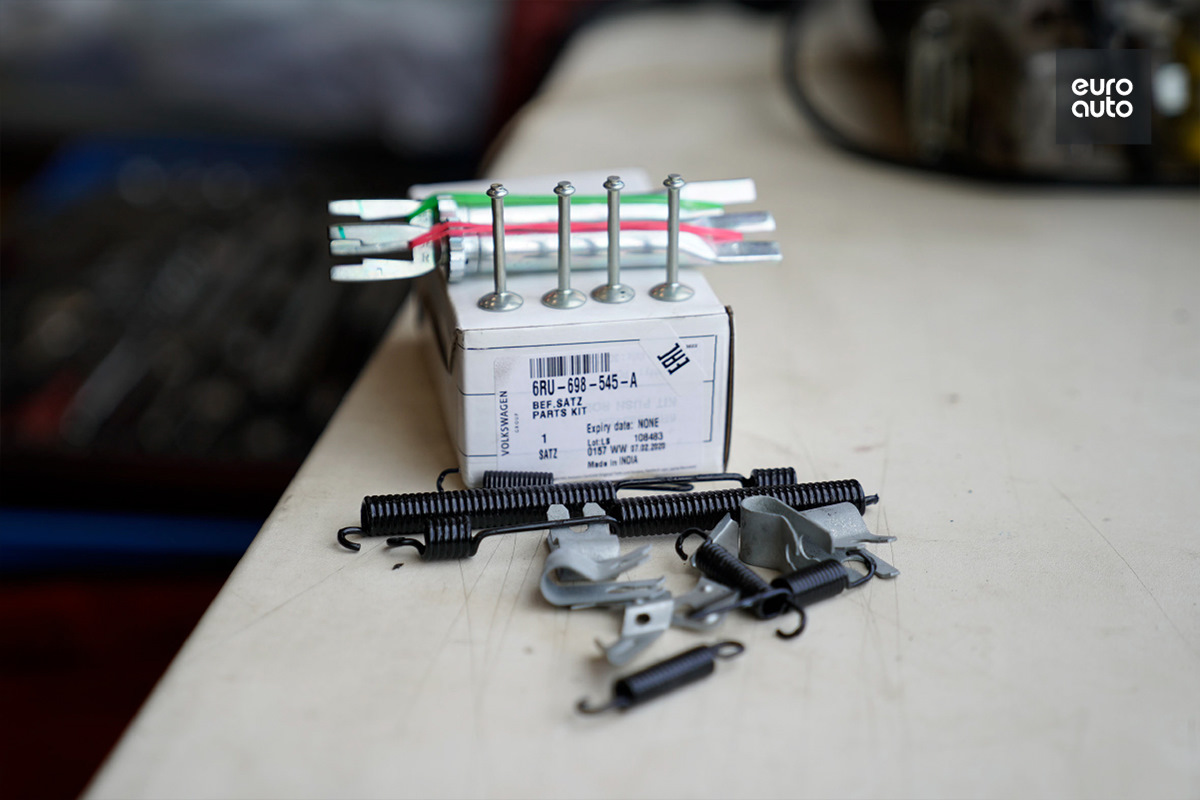 Замена задних колодок Skoda Rapid / VW Polo — EuroAuto на DRIVE2