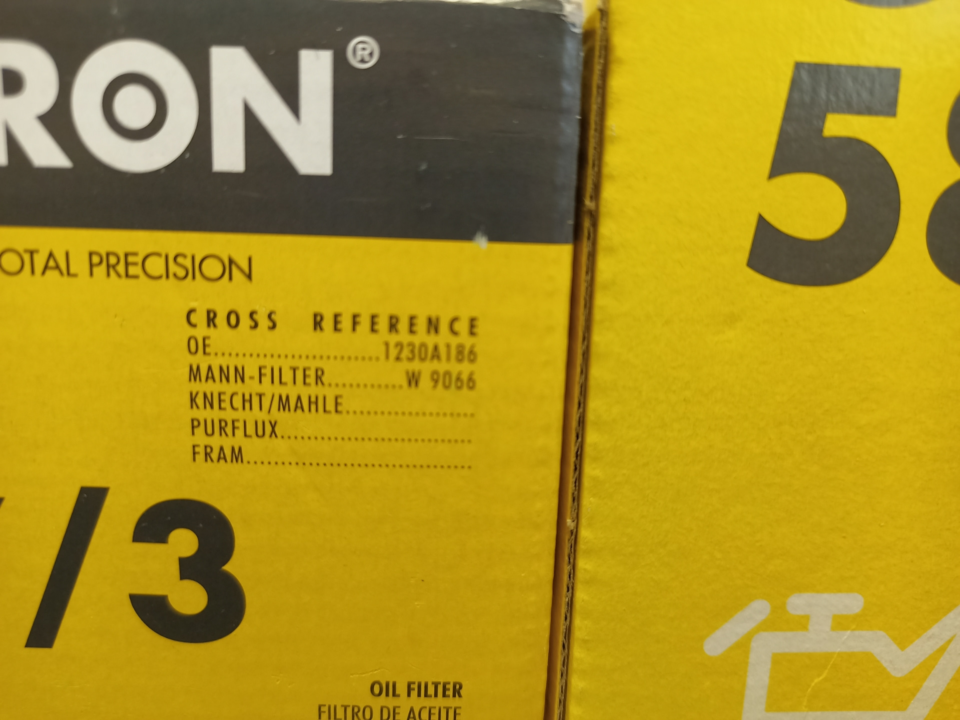 Фильтры фильтрон OP 587 и OP587/3 — Mitsubishi L200 (4G), 2,5 л, 2012 ...