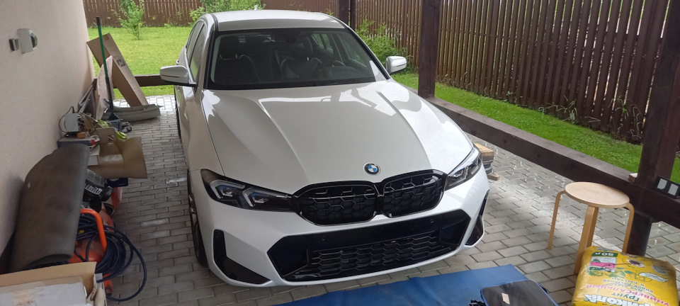 Установил оригинальный рестайлинг — BMW 3 series (G20), 2 л, 2020 года ...