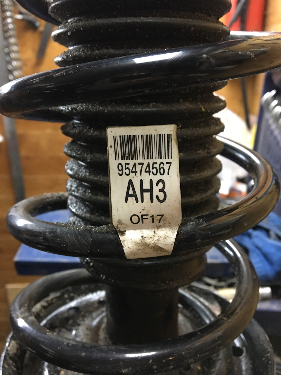 95474567 Пружина подвески GM | Запчасти на DRIVE2