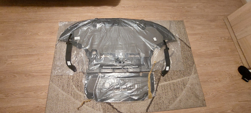 Защита двигателя — Audi A6 (C6), 3 л, 2006 года | просто так | DRIVE2