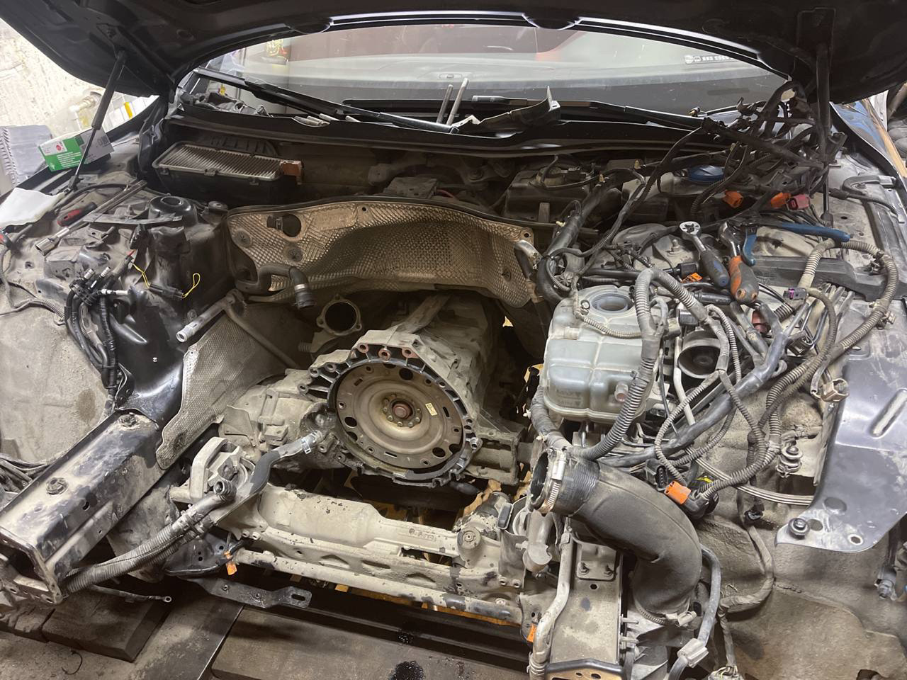 Замена цепей и очень больше ТО. — Audi A7 Sportback (1G), 3 л, 2012 ...