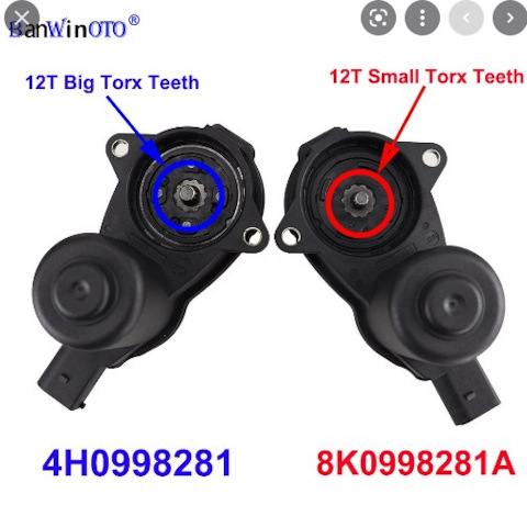 8K0998281A Исполнит. эл. Мотор VAG | Запчасти на DRIVE2