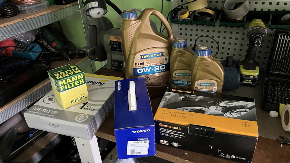 Большое ТО голубой жемчужины. — Volvo XC60 (2G), 2 л, 2019 года ...