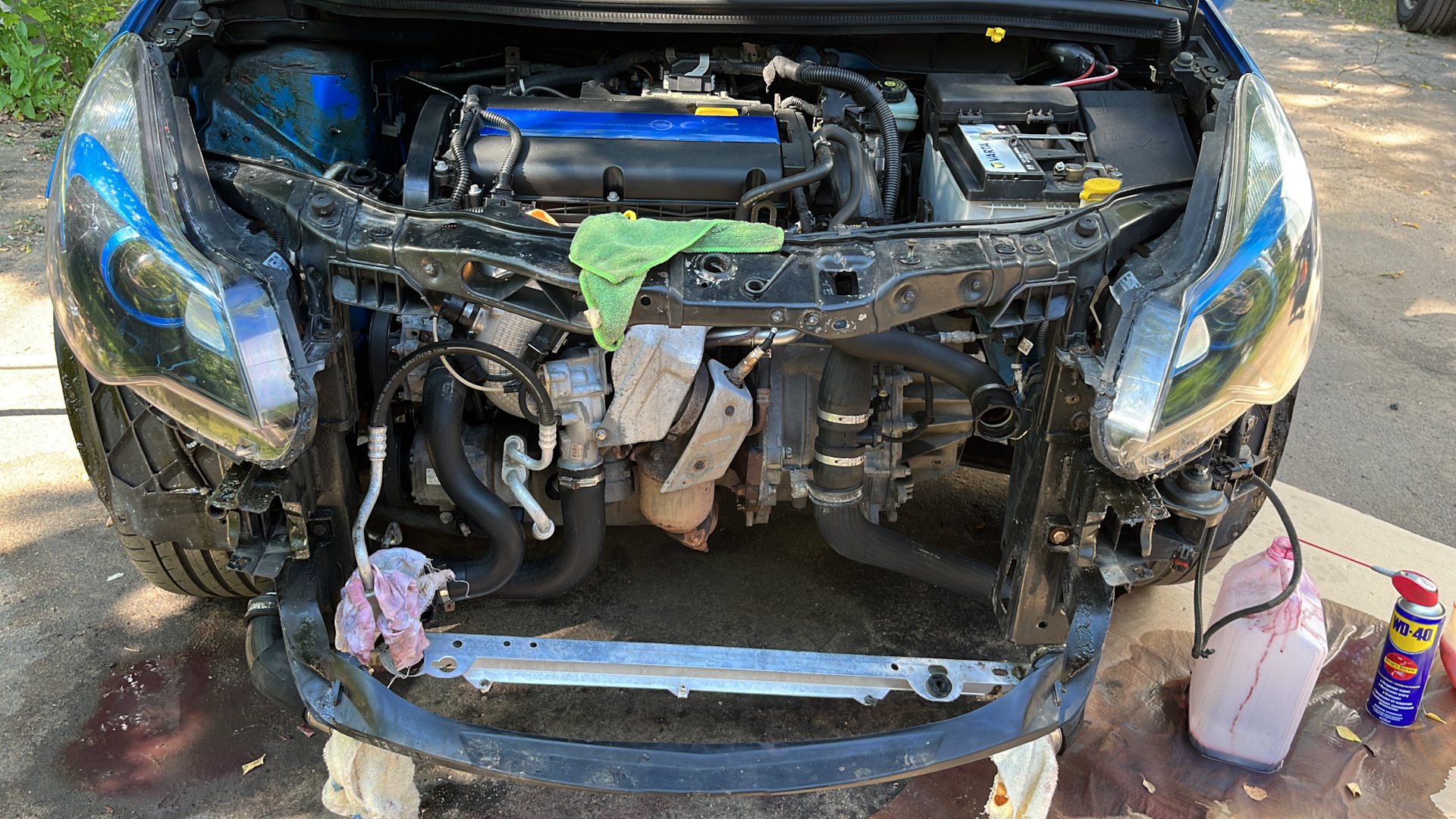 Замена радиаторов и ещё по мелочи — Opel Corsa D OPC, 1,6 л, 2008 года ...