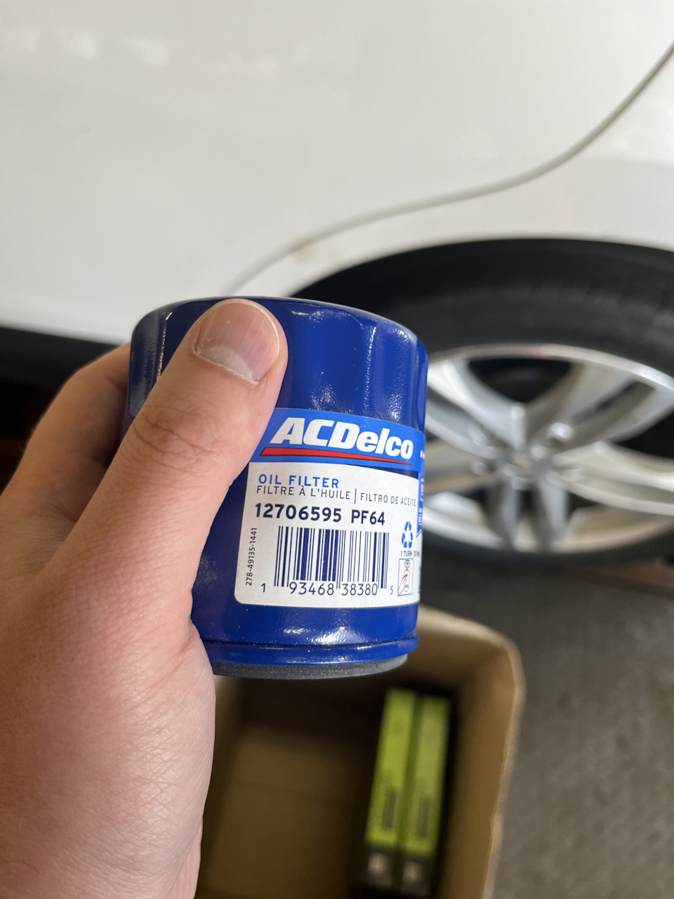 12706595 Фильтр масляный chevrolet GM | Запчасти на DRIVE2