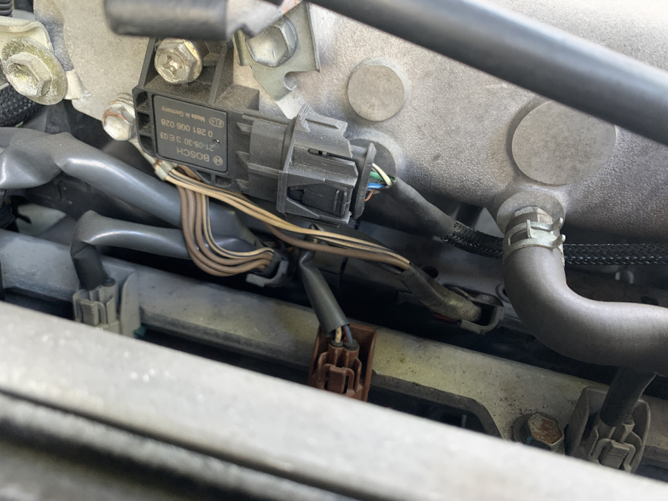 0281006028 Датчик давления наддува BOSCH | Запчасти на DRIVE2