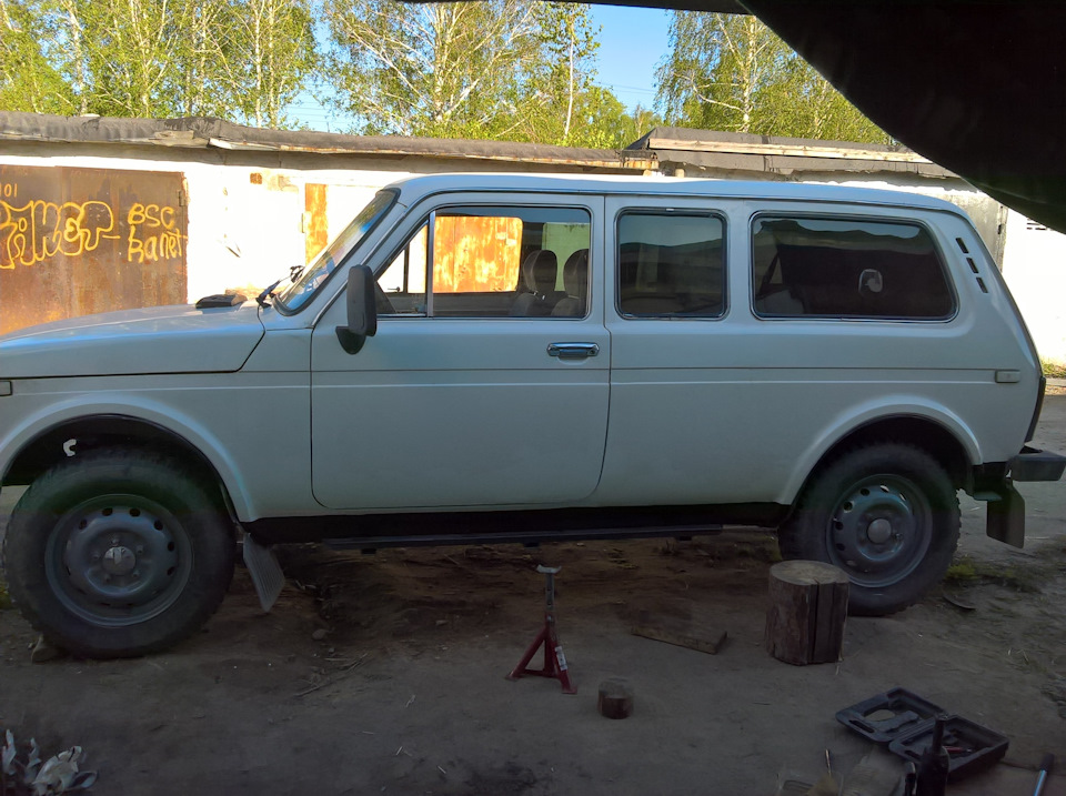 Марафет левой стороны — Lada 2129, 1,7 л, 1995 года | своими руками ...