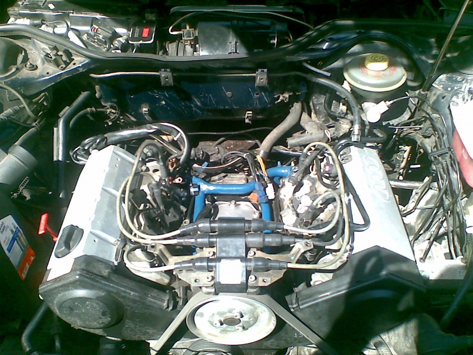 Замена радиатора печки . — Audi A6 (C4), 2,6 л, 1995 года | своими ...