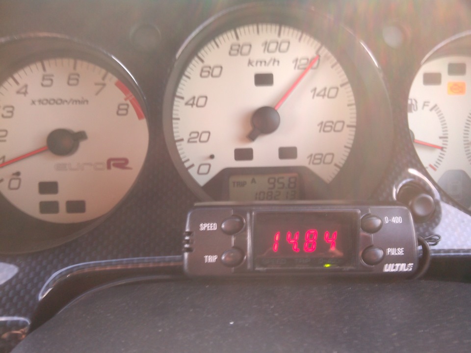 Первый тюнинг!) ULTM Ultra Speed Meter 4000 — Honda Accord (6G), 2,2 л ...