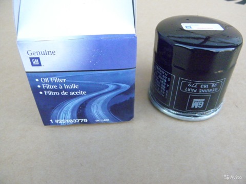 25183779 Фильтр масляный GM | Запчасти на DRIVE2