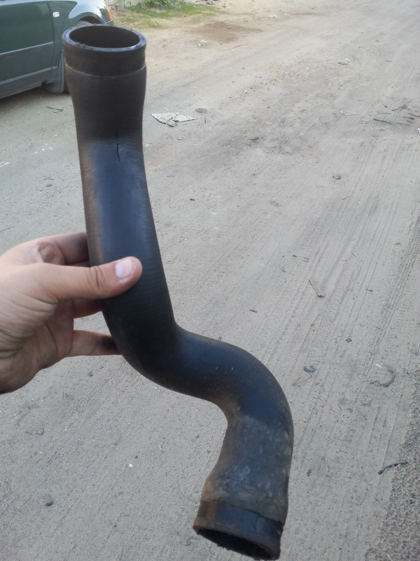 Патрубок — Audi A4 Avant (B5), 1,9 л, 2000 года | расходники | DRIVE2