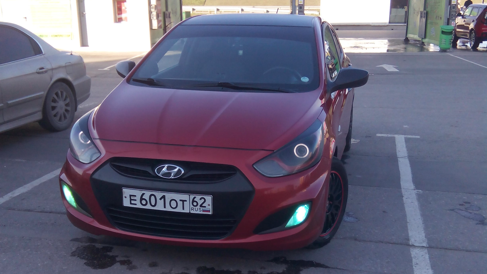 Hyundai Solaris (1G) 1.4 бензиновый 2011 | ХимерА на DRIVE2