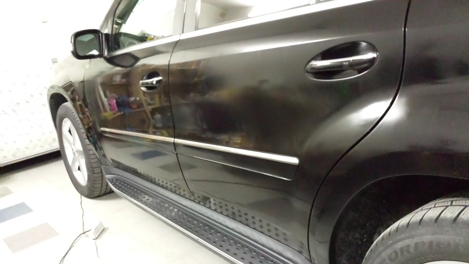 Жидкое стекло фирмы Вилсон на GL — Mercedes-Benz GL-Class (X164), 5,5 л ...