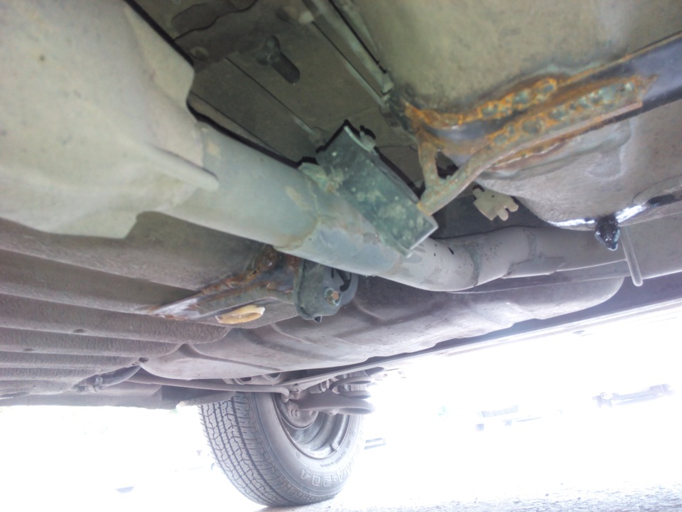 Финальная доработка глушителя. — Lada Ока 11113, 0,7 л, 2005 года ...