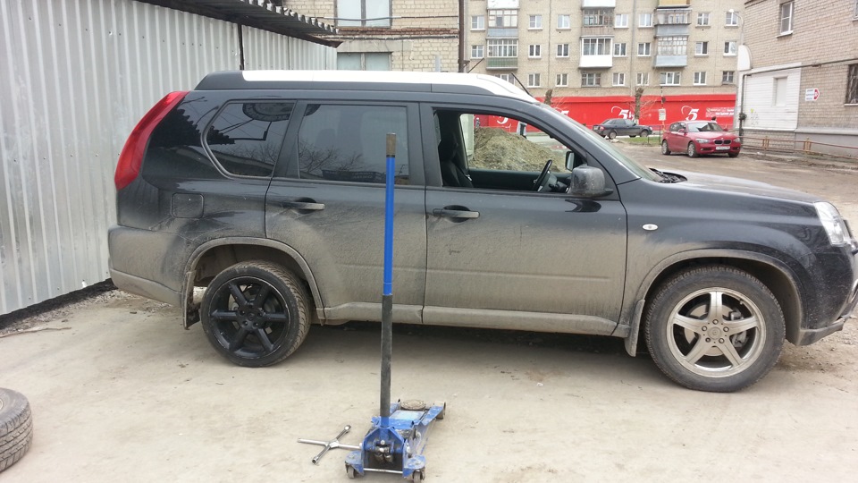 колеса от z350 — Nissan X-Trail II (t31), 2 л, 2011 года | колёсные ...