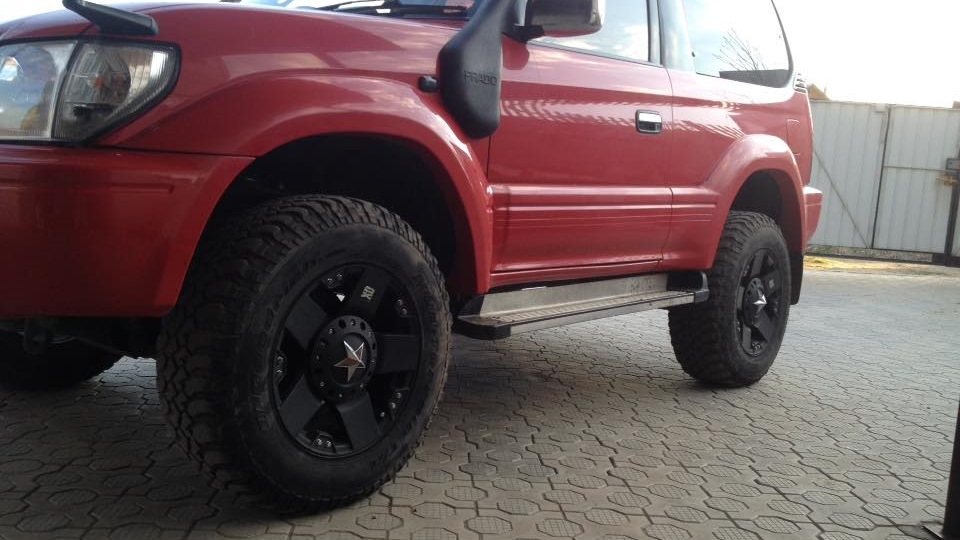 RAPTOR U-POL — Toyota Land Cruiser Prado 90-series, 3 л, 1997 года ...