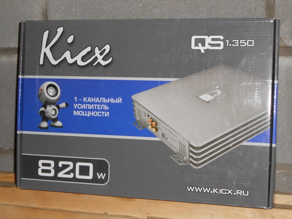 # новый саб. Alphard machete m12d2. Kicx qs.1.350 часть 1 — Lada 2114, 1,6 л, 2009 года ...