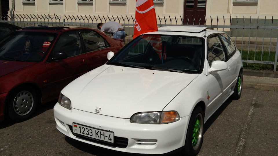 Honda Civic Hatchback (5G) 1.3 бензиновый 1994 | EG3 alone samurai на DRIVE2
