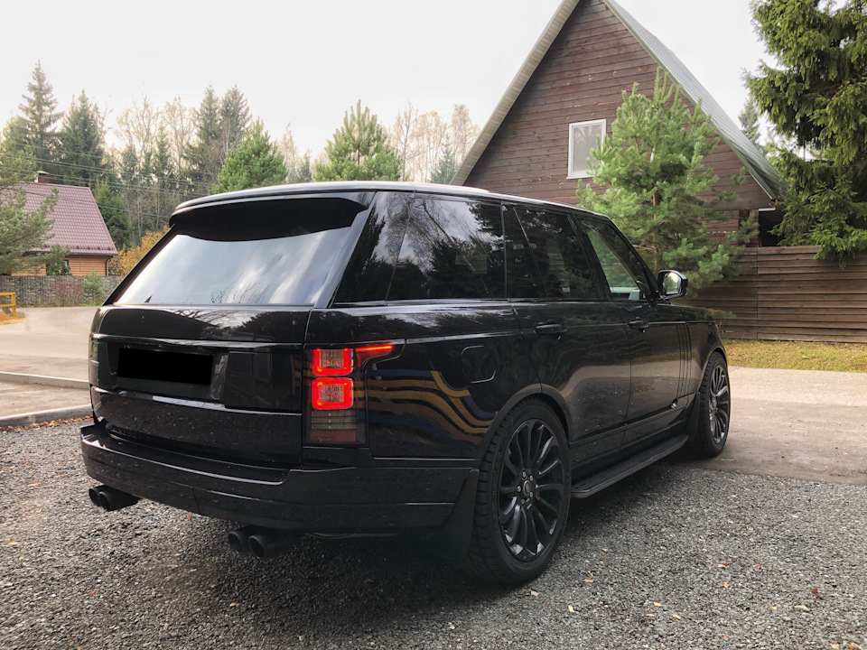 Конец. — Land Rover Range Rover (4G), 4,4 л, 2014 года | фотография ...