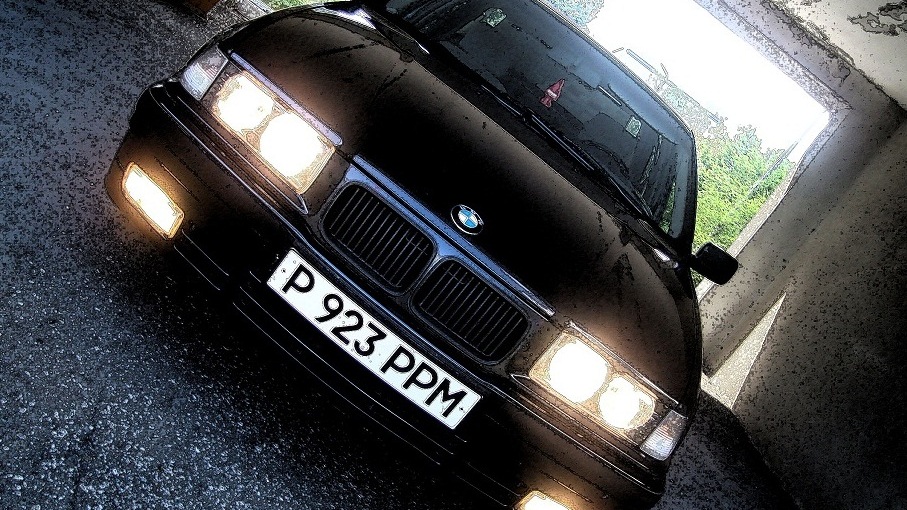 BMW 3 series (E36) 2.5 бензиновый 1993 | 325i E36 Schwarz на DRIVE2