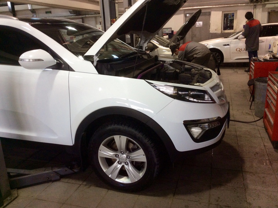 Резинки на дворники Denso — KIA Sportage (3G), 2 л, 2011 года ...