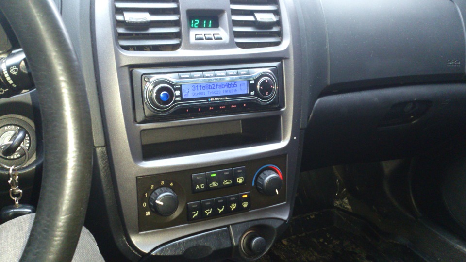 Телескопическая магнитола :) — Hyundai Sonata IV (EF), 2 л, 2007 года ...