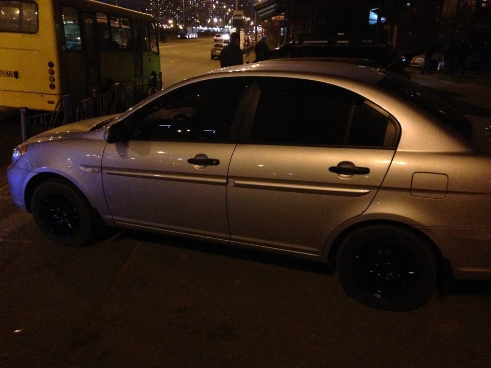 Переобулся на лето… — Hyundai Accent (3G), 1,5 л, 2008 года | колёсные ...