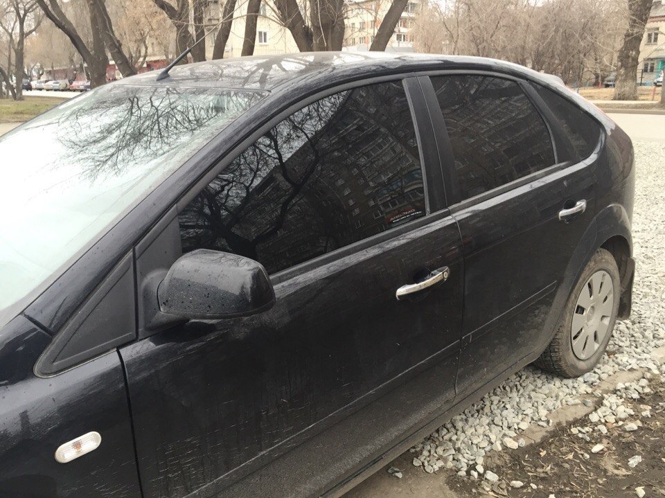 Съемная тонировка — Ford Focus Hatchback II, 1,6 л, 2007 года ...