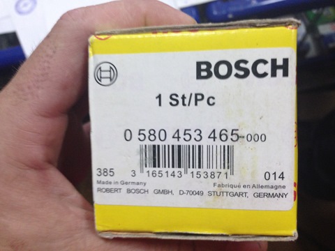 0580453465 Электрический топливный насос BOSCH | Запчасти на DRIVE2