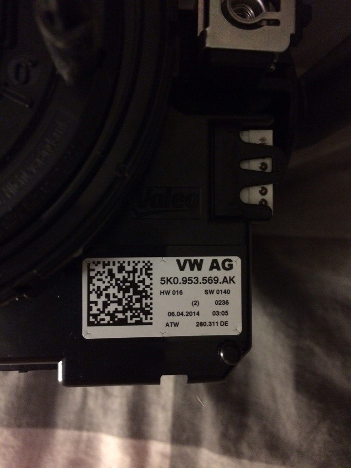 Подрулевой блок в сборе 5K0 953 569 AK / 5K0.953.569 AK / 5K0953569 AK ...