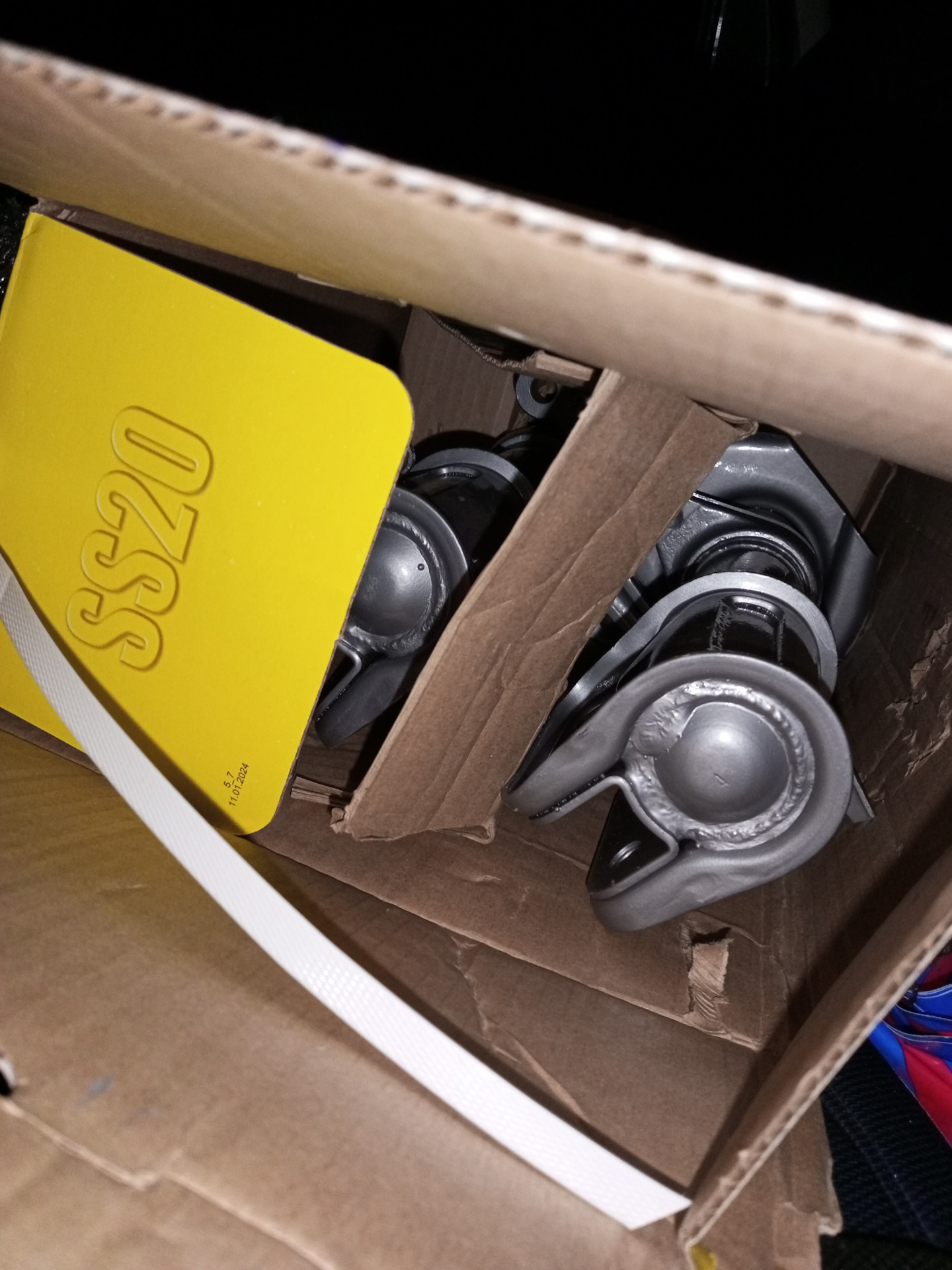 Передние стойки все таки "устали" — Lada Калина Универсал (2G), 1,6 л ...