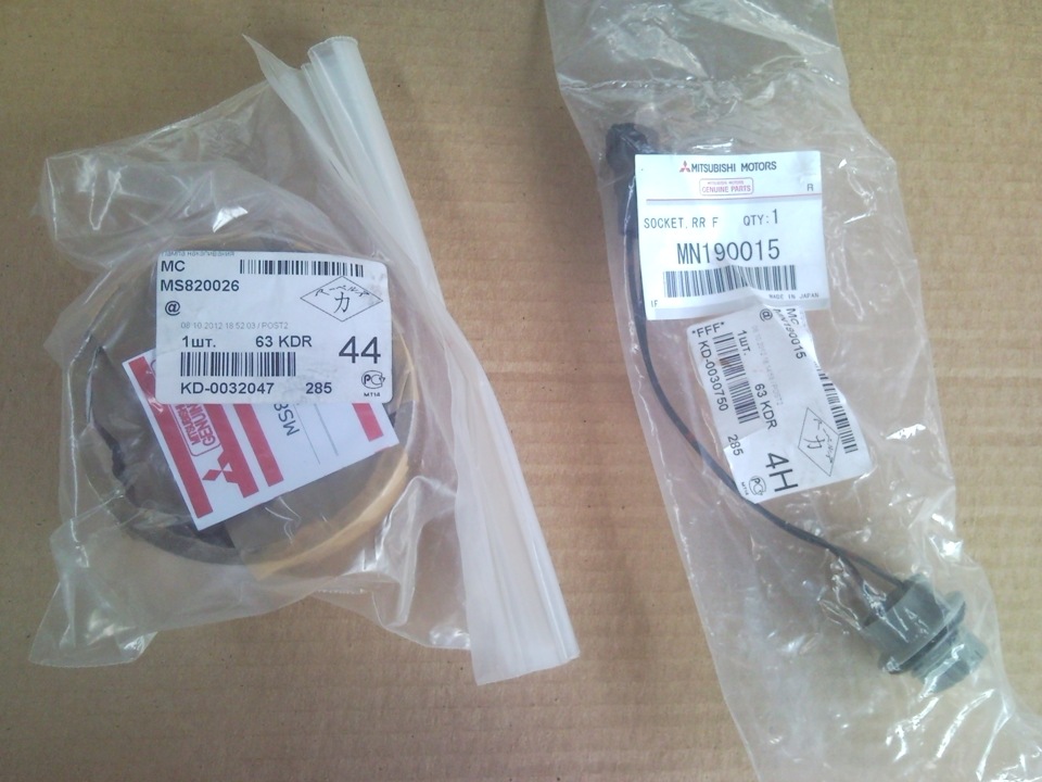 Подключение правой туманки — Mitsubishi Lancer IX, 1,6 л, 2006 года ...