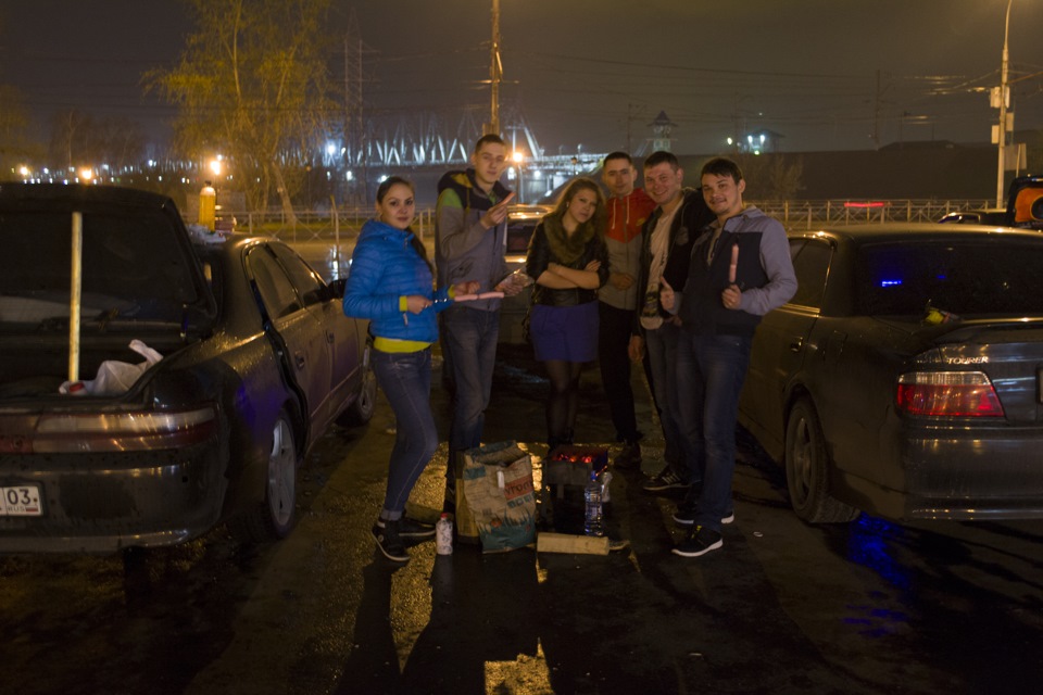 Сосиски или мини встреча Chaser Family Nsk — Toyota Chaser (100), 2,5 л ...