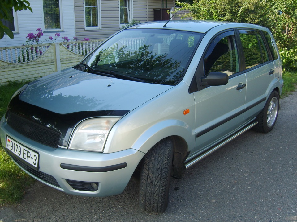 наконец то помылись:)) — Ford Fusion, 1,4 л, 2004 года | просто так ...