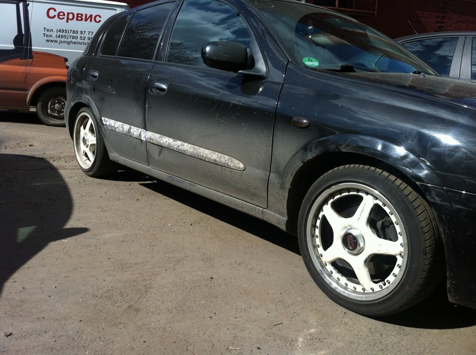 Дожили) low almera) — Nissan Almera II (N16), 1,5 л, 2003 года ...