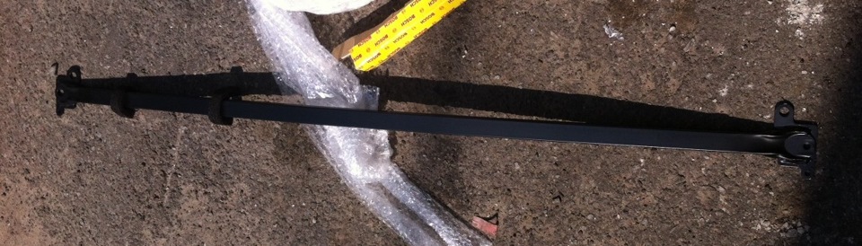 Установил переднюю распорку — Land Rover Freelander 2 (L359), 2,2 л ...