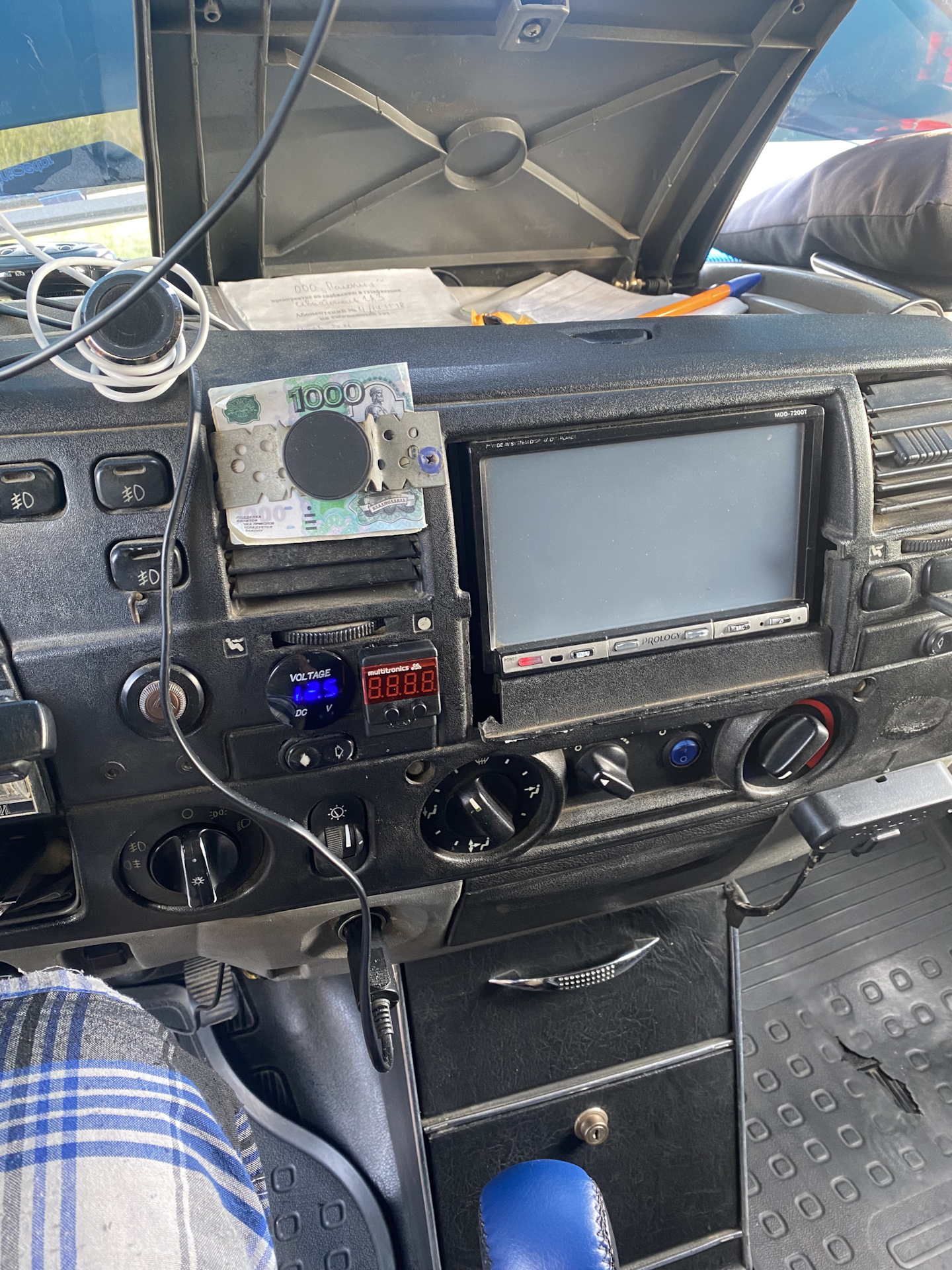 Поставил бортовой Multitronics Di15G вроде со своей задачей справляется! — ГАЗ Газель, 2,4 л ...