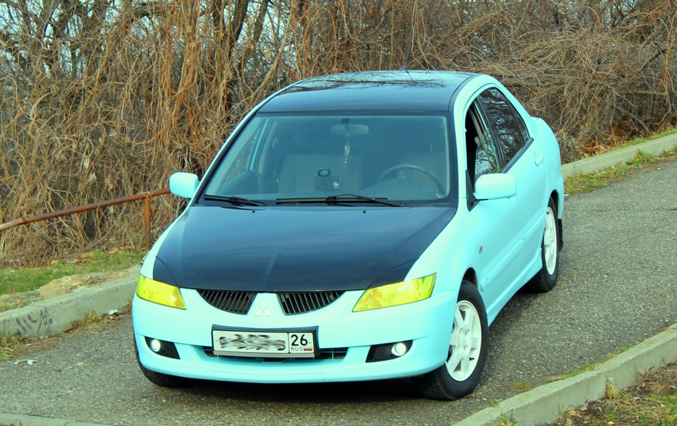 СВЕРШИЛОСЬ ПОКРАСИЛ фоты в качестве — Mitsubishi Lancer Ix 1 6 л