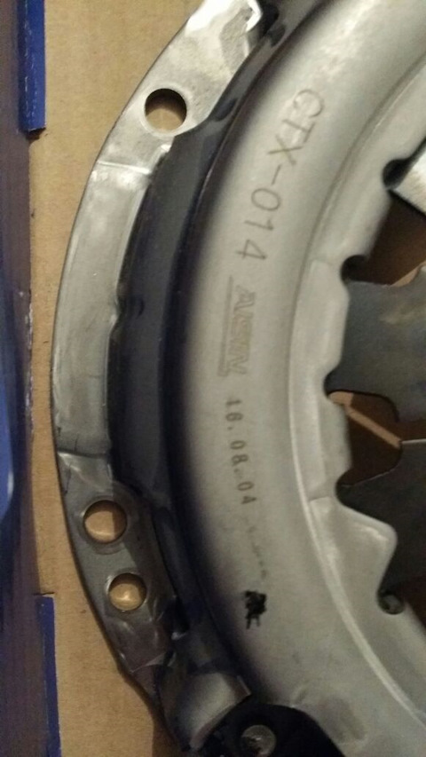 CTX014 Корзина сцепл.TOYOTA COROLLA II-IX/CARINA I-IV/YARIS I 1.4-1.6 ...