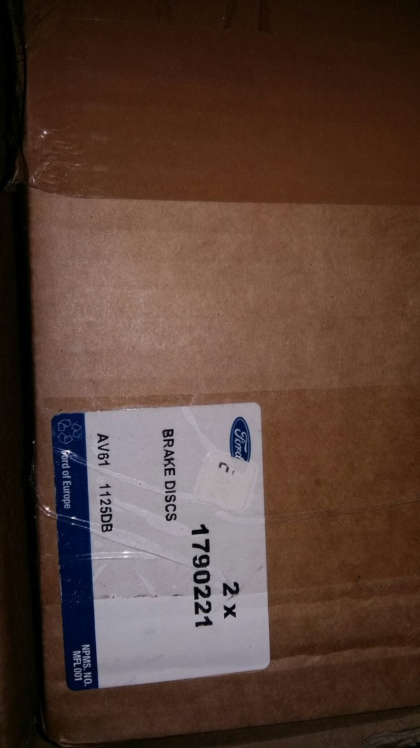 1790221 Диск тормозной FR FOCUS III 11- Ford | Запчасти на DRIVE2