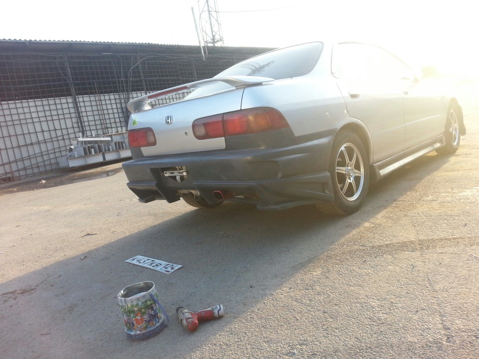 Проект "Ы" или "Грозная Тина"(2) — Honda Integra (DB6-DB9), 1,8 л, 1993 ...