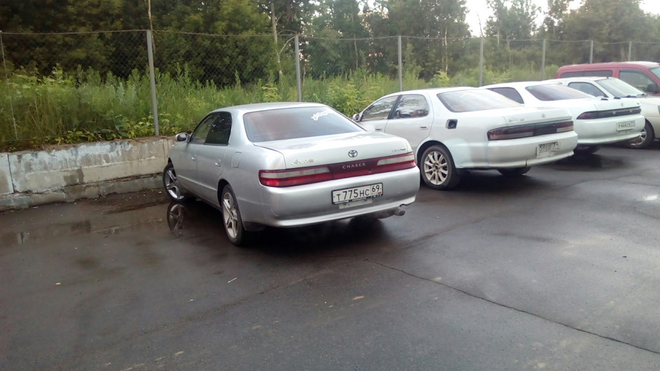 Марк, Чайзер, Креста — Toyota Chaser (90), 2,5 л, 1993 года | встреча ...