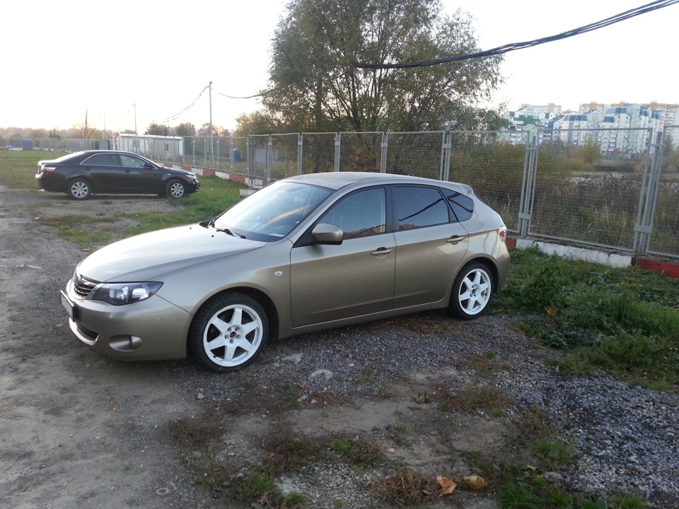 Speedline SL1103 R17 Nokian WR — Subaru Impreza (GE/GH), 2 л, 2007 года ...