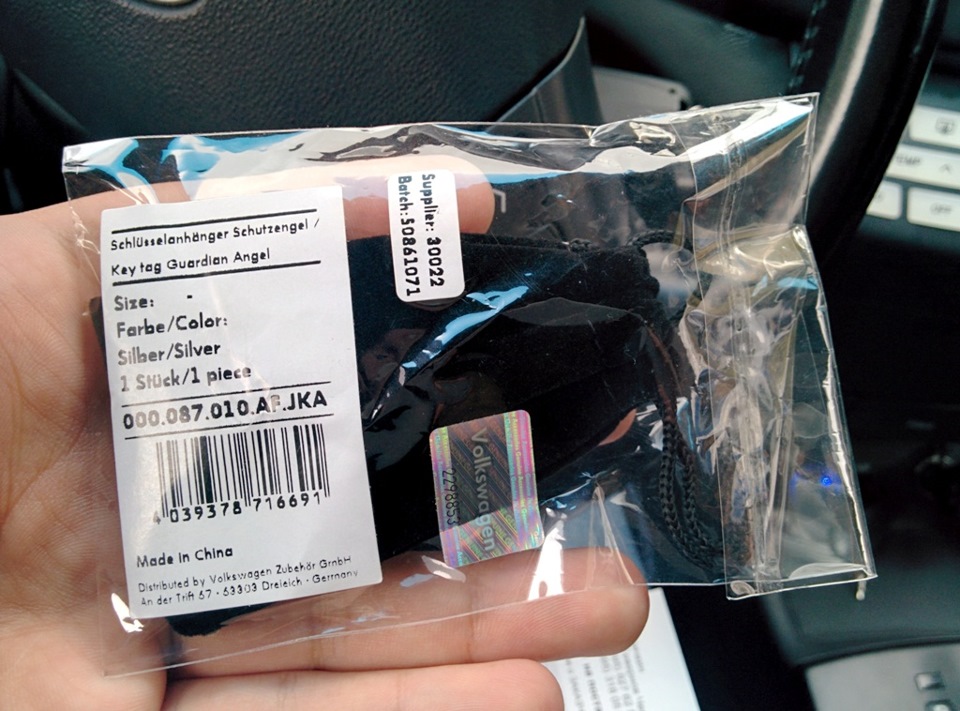 Ангел хранитель от VW — Volkswagen Polo Sedan, 1,6 л, 2011 года ...