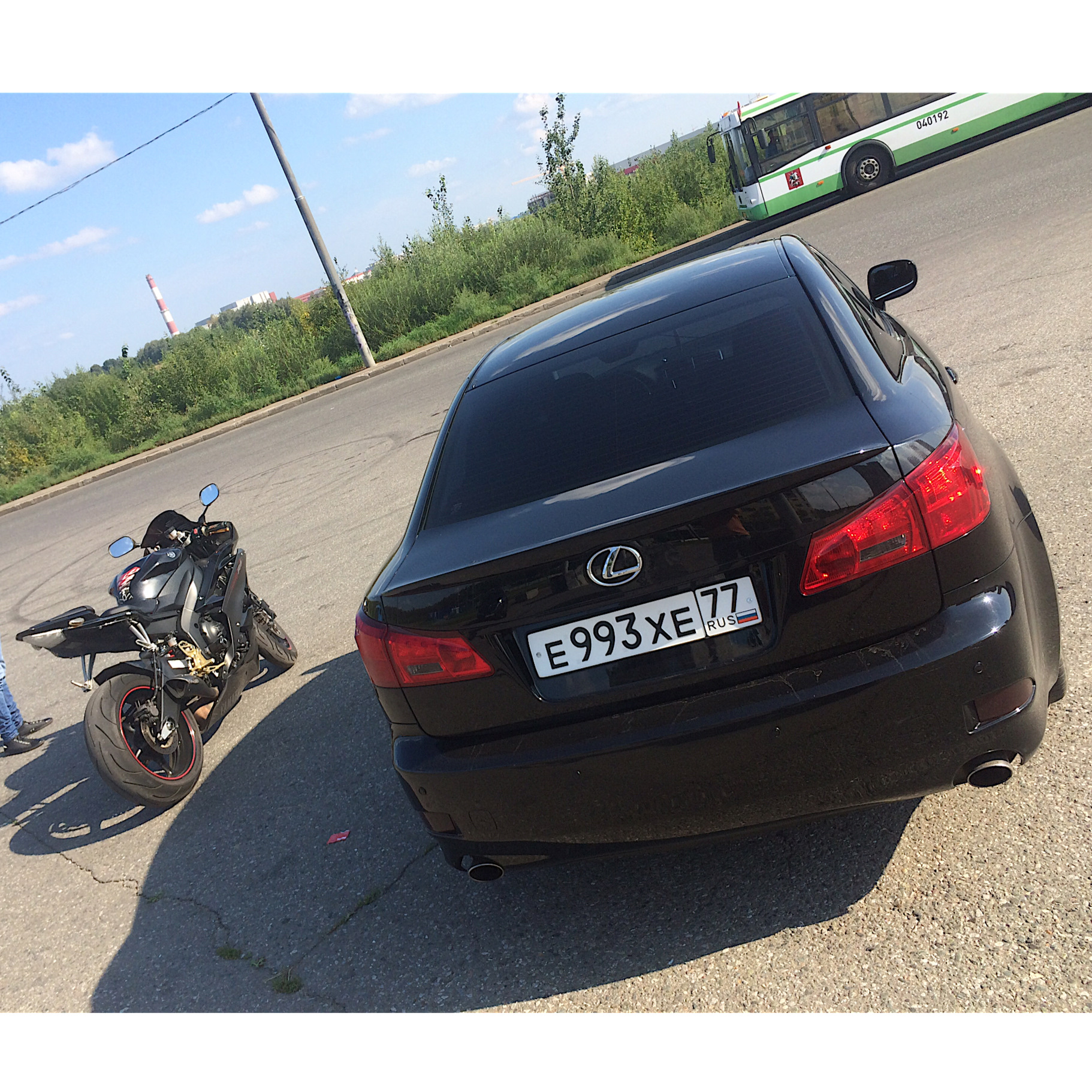 Yamaha r6 Lexus IS250 — Lexus IS II, 2,5 л, 2007 года | покатушки | DRIVE2