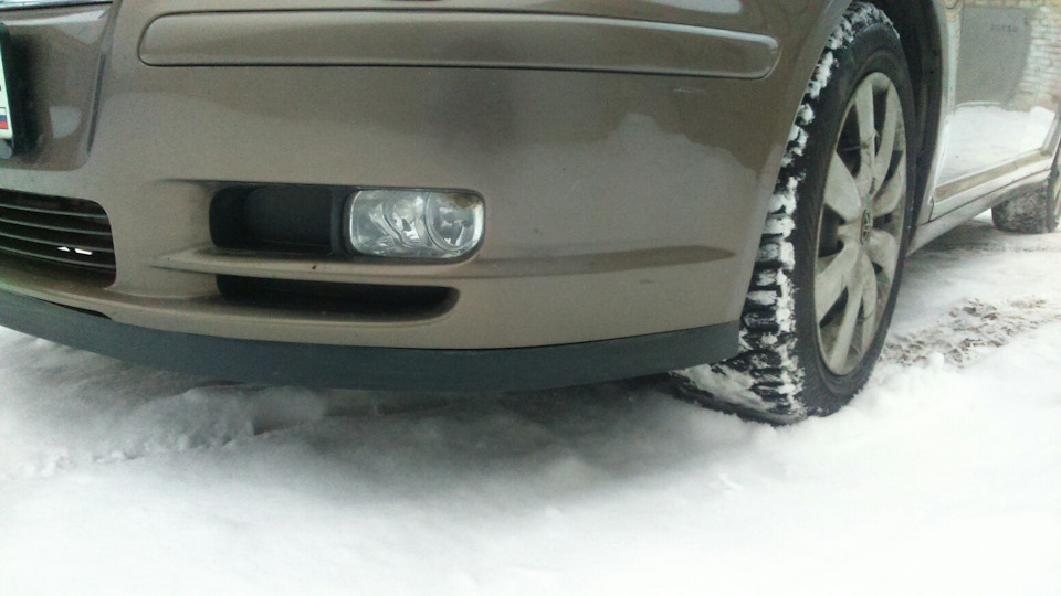 Меняем юбку на перенем бампере — Toyota Avensis II, 1,8 л, 2005 года ...