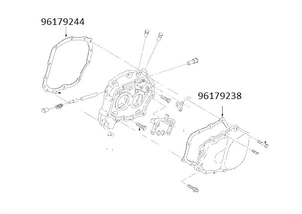 96179238 Прокладка КПП GM | Запчасти на DRIVE2