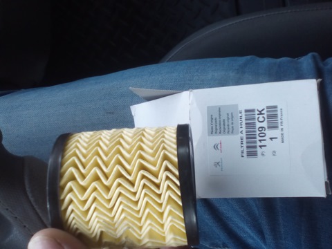 1109CK Фильтр масляный Peugeot Citroen | Запчасти на DRIVE2